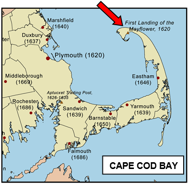 THE PILGRIM FATHERS 1620 (J1)