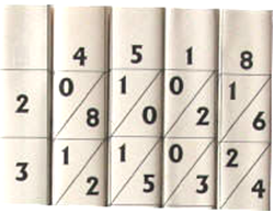 JOHN NAPIER 1550 - 1617 (E6, M1, L1, J1)