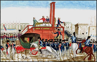 Guillotine Execution French Revolution