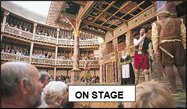 THE GLOBE THEATRE, BANKSIDE, LONDON 1599 (L1)