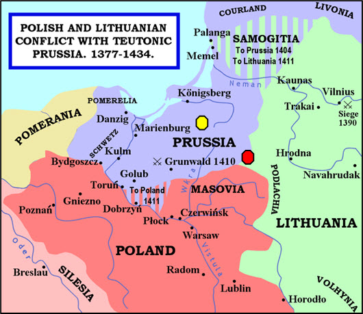 THE BATTLE OF TANNENBERG (or GRUNWALD) 1410 (H4)